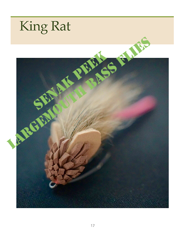 7 MOST EFFECTIVE Largemouth Bass Fly Patterns & Tying Recipes (eBook)